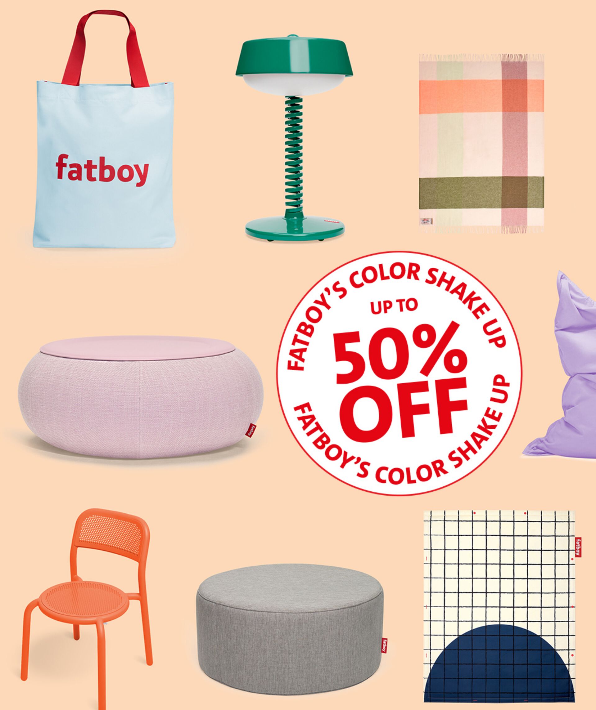 Quality design by Fatboy. Iconic beanbags and Lamzac | Fatboy