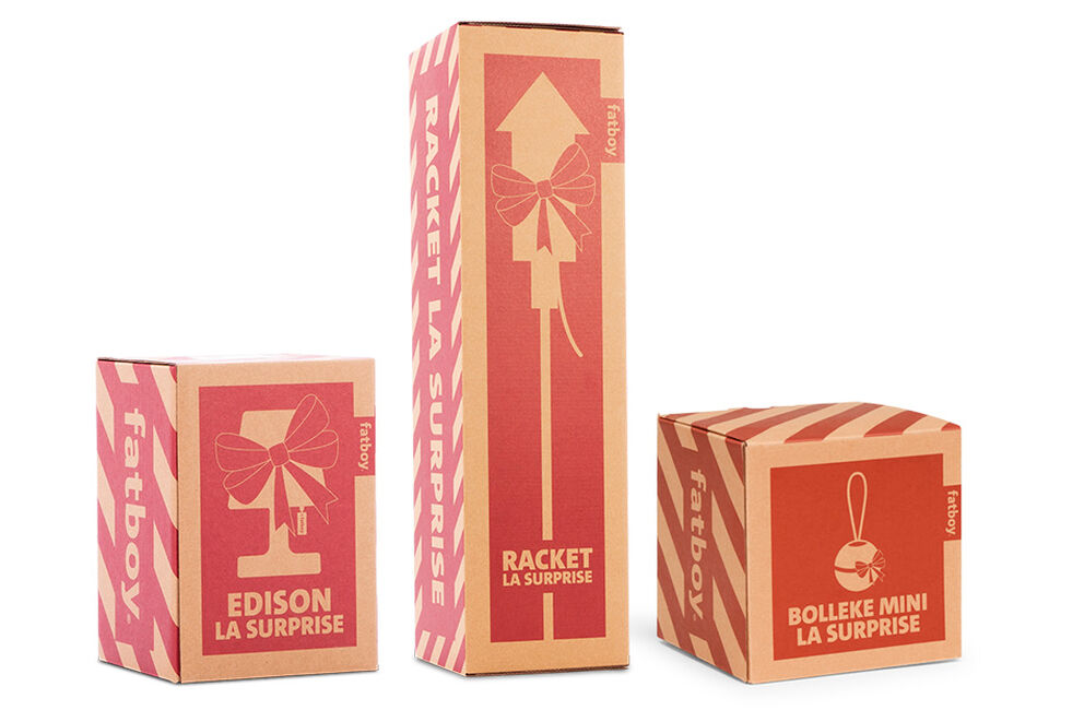 Bolleke, Racket & Edison la Surprise - The perfect gift | Fatboy