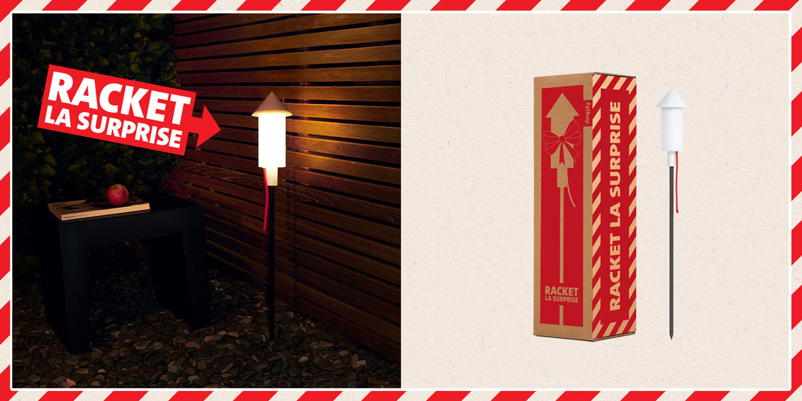 Prêt a Racket: three cool rockets as solar floor lamps | Fatboy