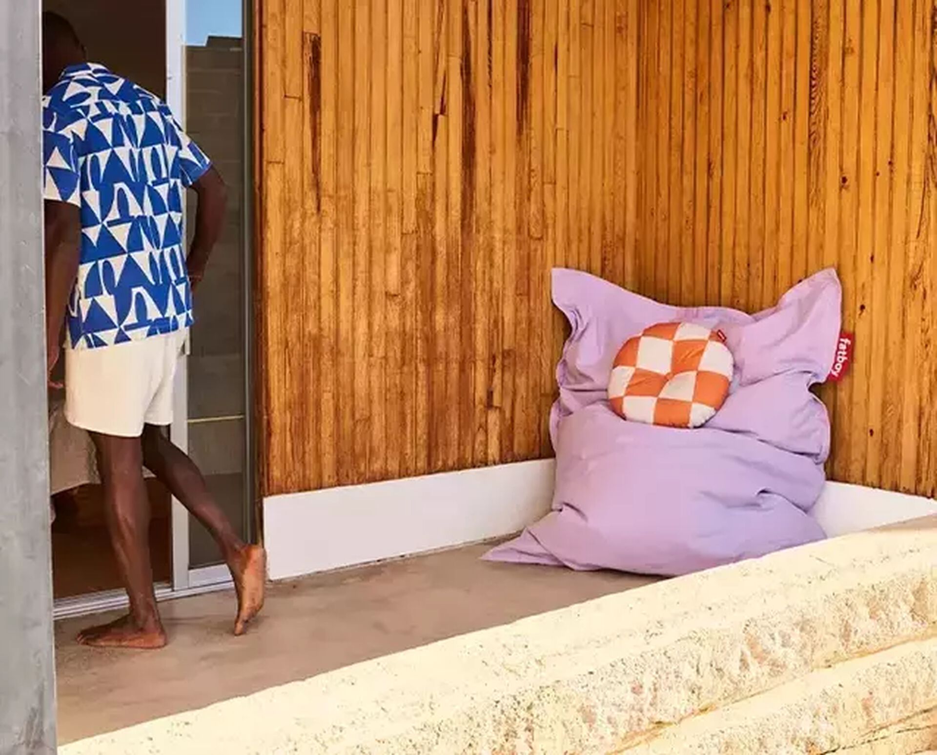 Circle Pillow: das runde Gartenkissen für Deine Lounge | Fatboy