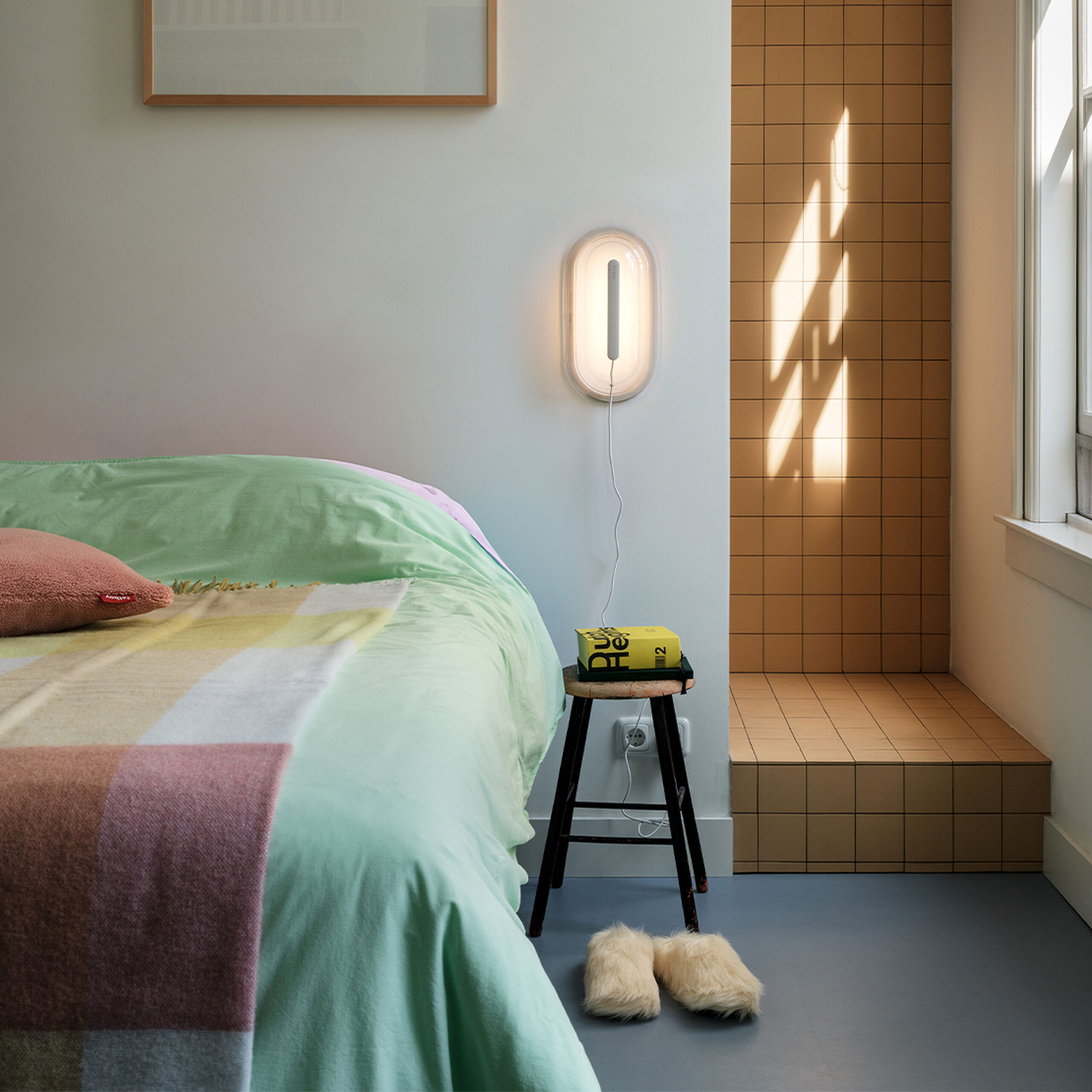Led’s Strip: transparent wall lamp with cord | Fatboy