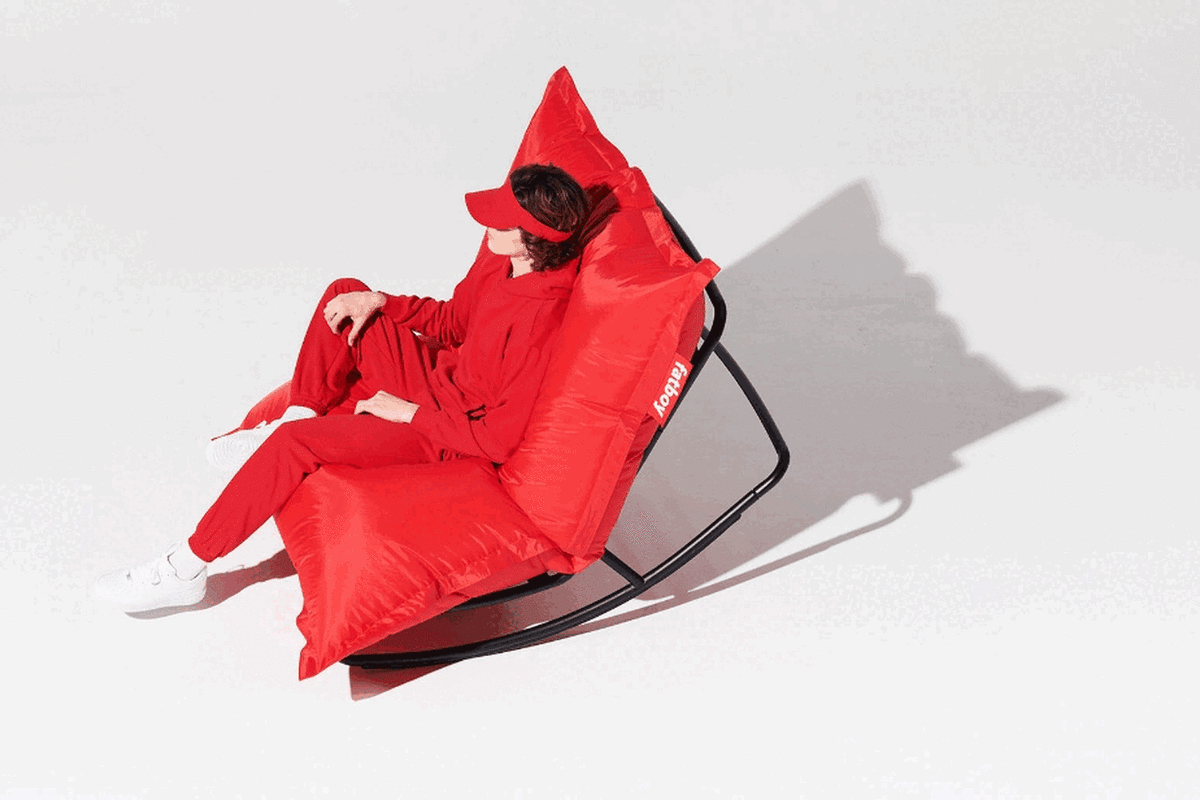 Rock 'n Roll: a modern rocking chair for indoor & outdoor use | Fatboy