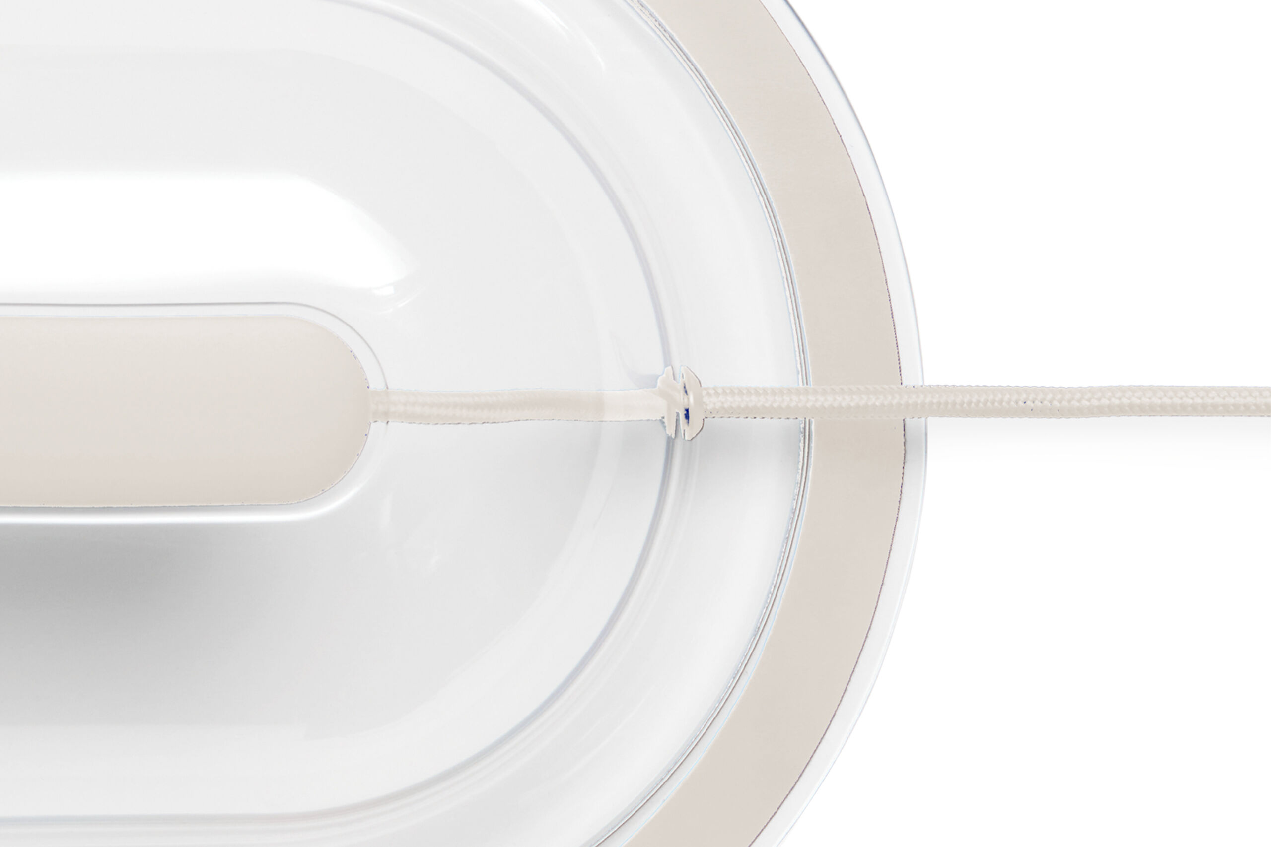 Led’s Strip: transparent wall lamp with cord | Fatboy