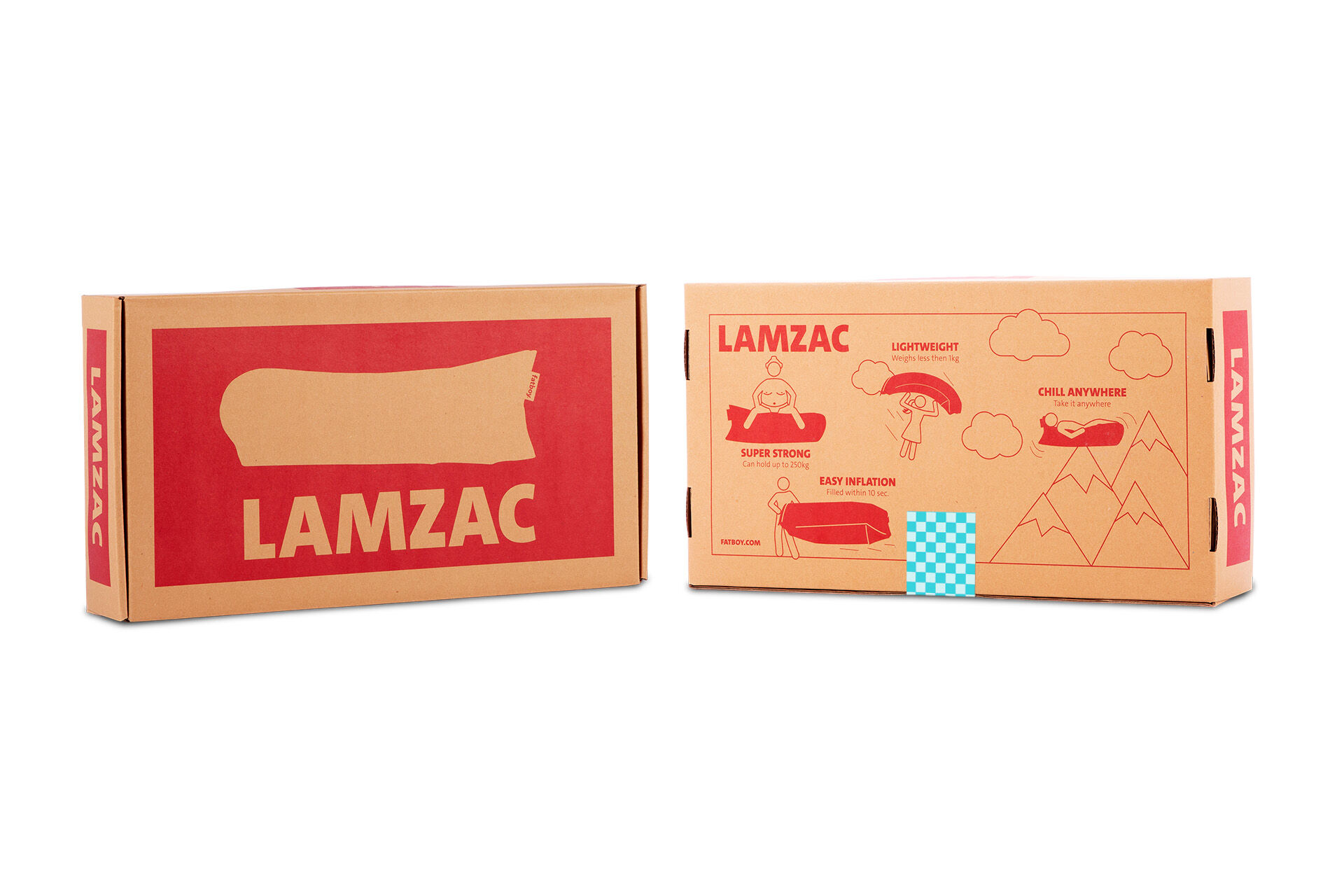 Lamzac® : le seul et unique pouf gonflable pour l'aventure | Fatboy