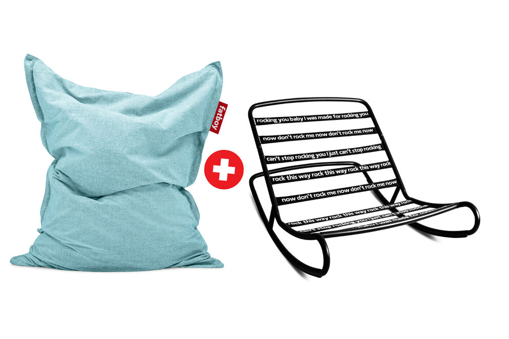 Rock 'n Roll: a modern rocking chair for indoor & outdoor use | Fatboy