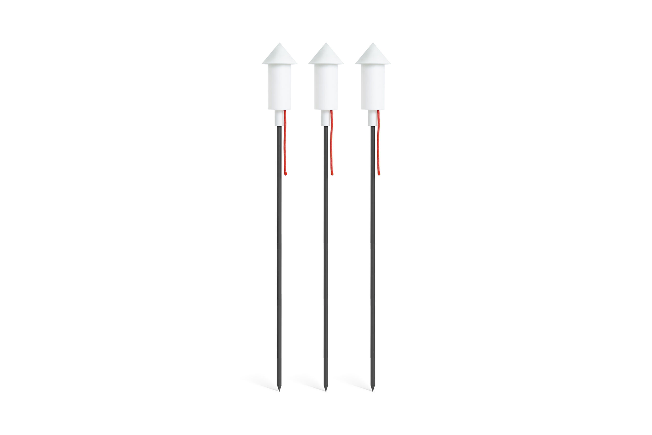 Prêt a Racket: three cool rockets as solar floor lamps | Fatboy