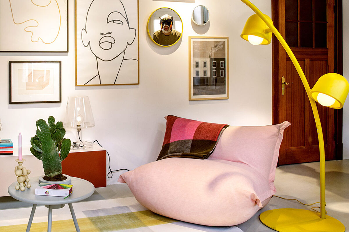 Trans-parents: grande lampe à poser transparente par Fatboy | Fatboy