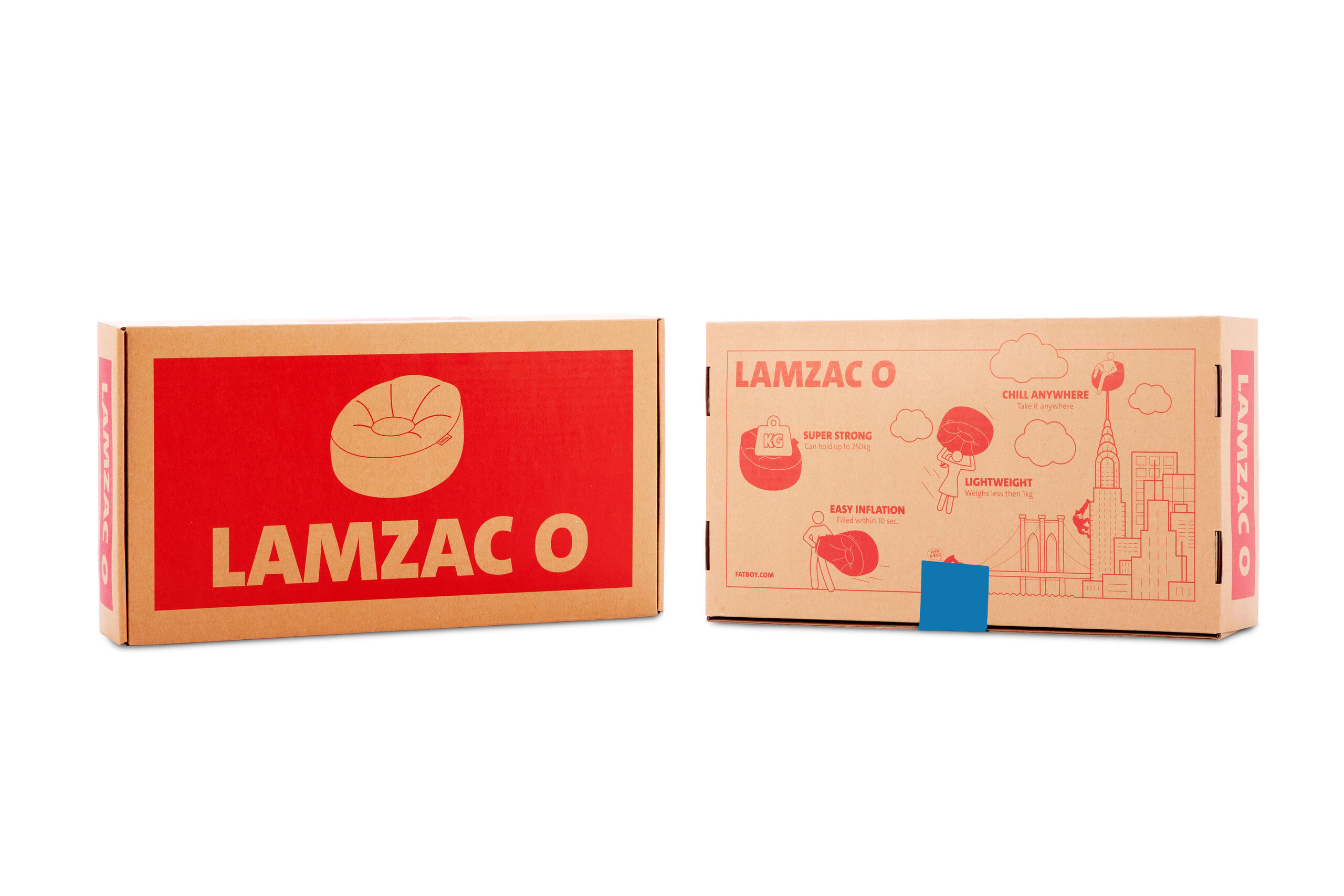Lamzac®: de enige echte lucht zitzak voor avonturen | Fatboy