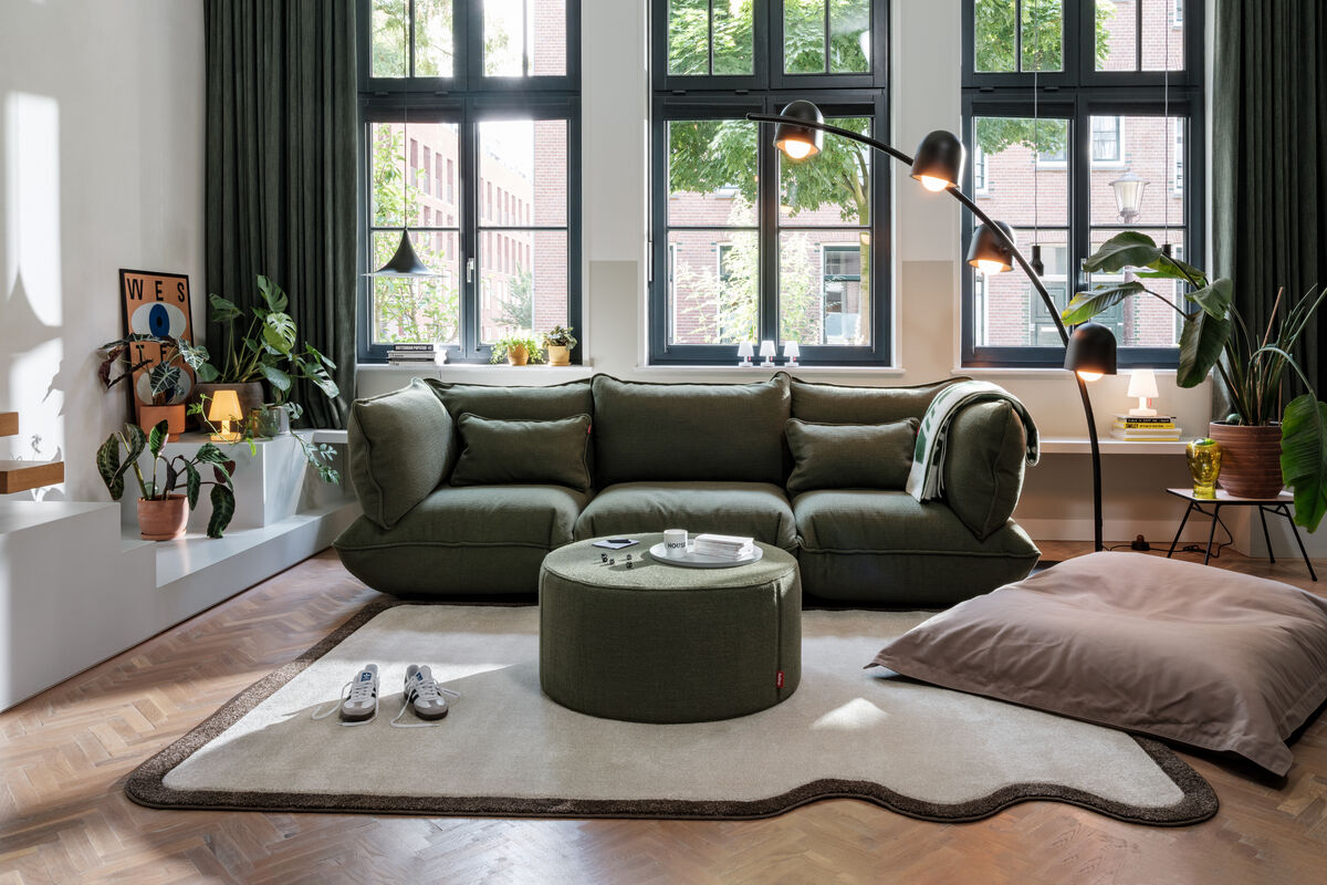 Pfffh Boucle Recycled Leaf Green | Fatboy