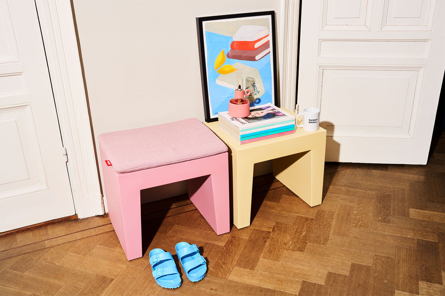 Concrete Seat: A stool inspired by concrete blocks | Fatboy