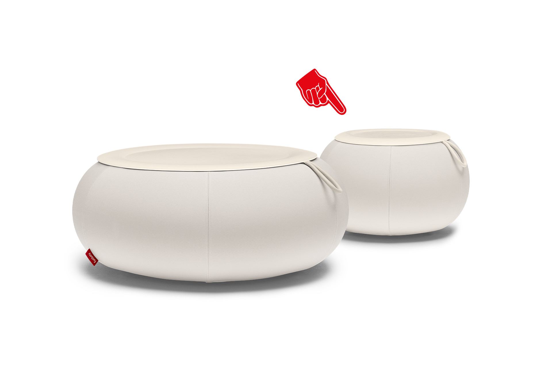 Inflatable outdoor coffee tables | Fatboy