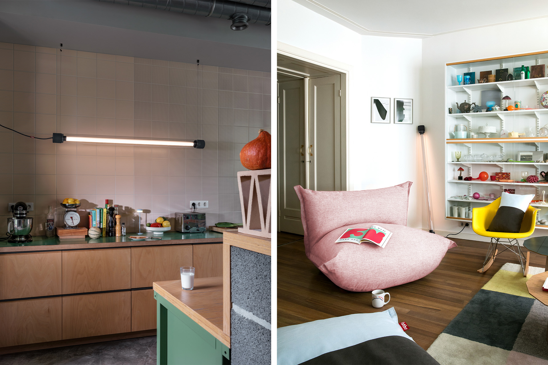 Tjoep: an old-school LED tube light gets a makeover | Fatboy