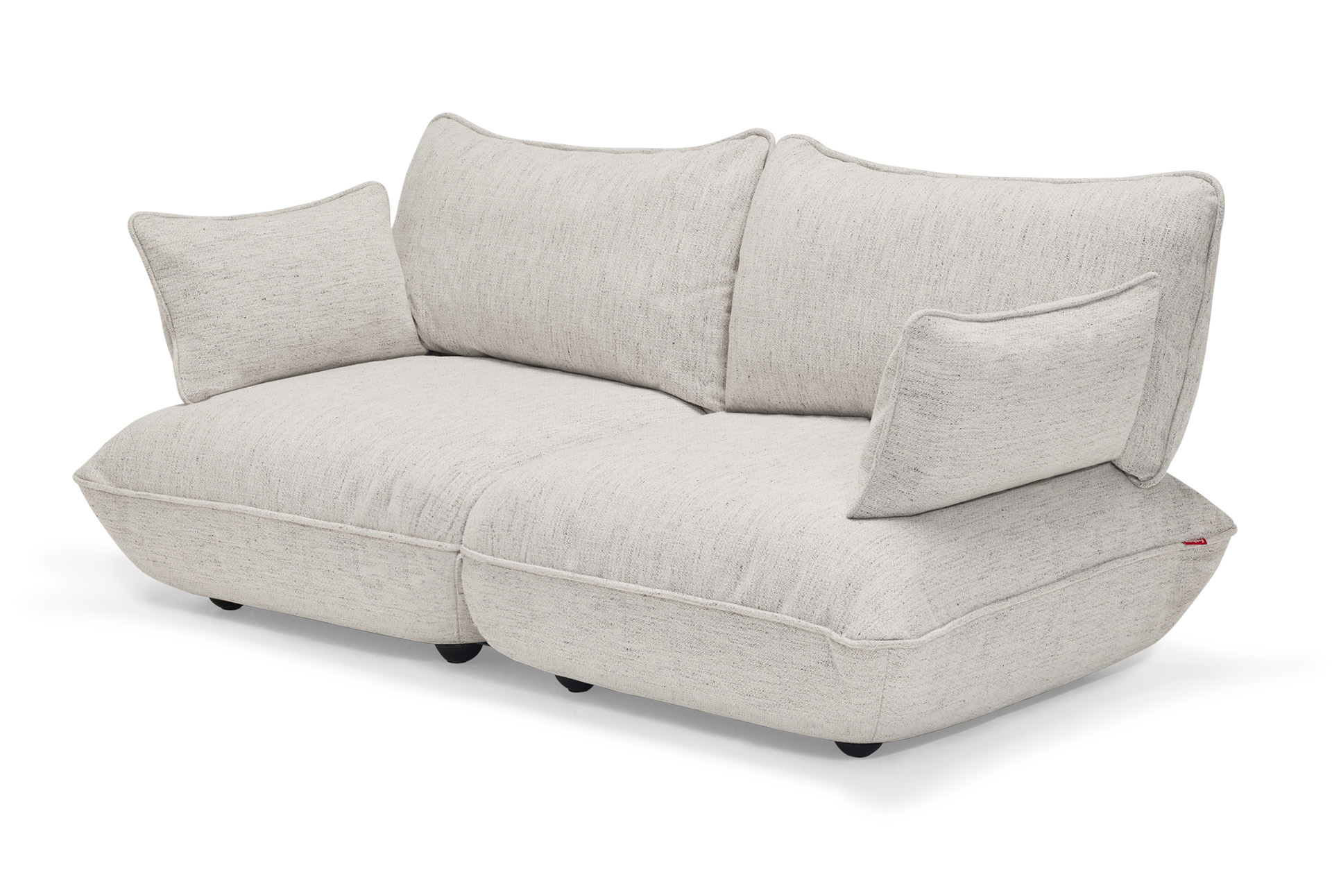 Sumo Sofa Medium Mingle: bouclé three-seater sofa. | Fatboy