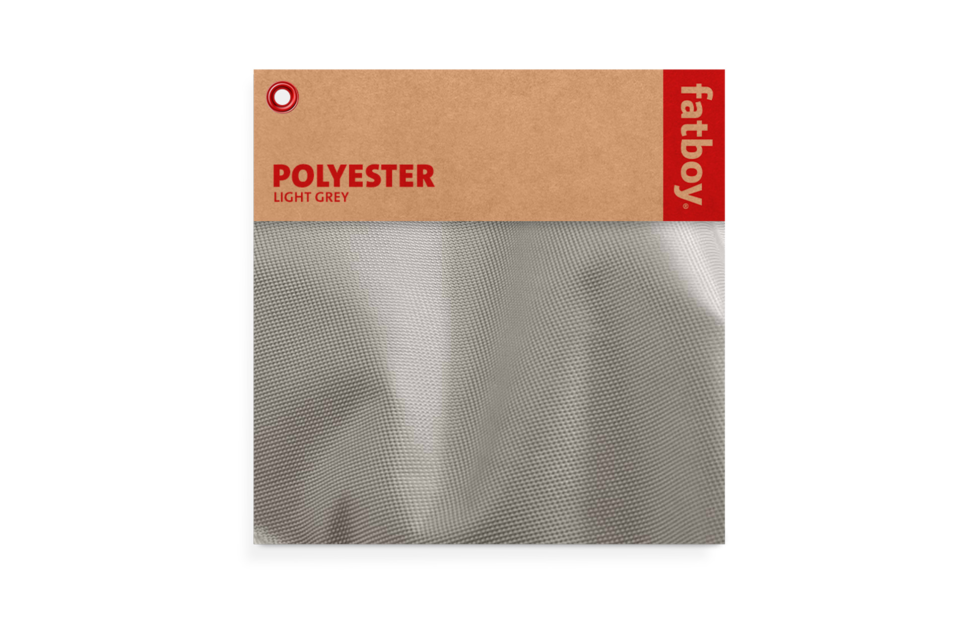 Buy Polyester Color Swatch Light Grey? Discover all colours | Fatboy