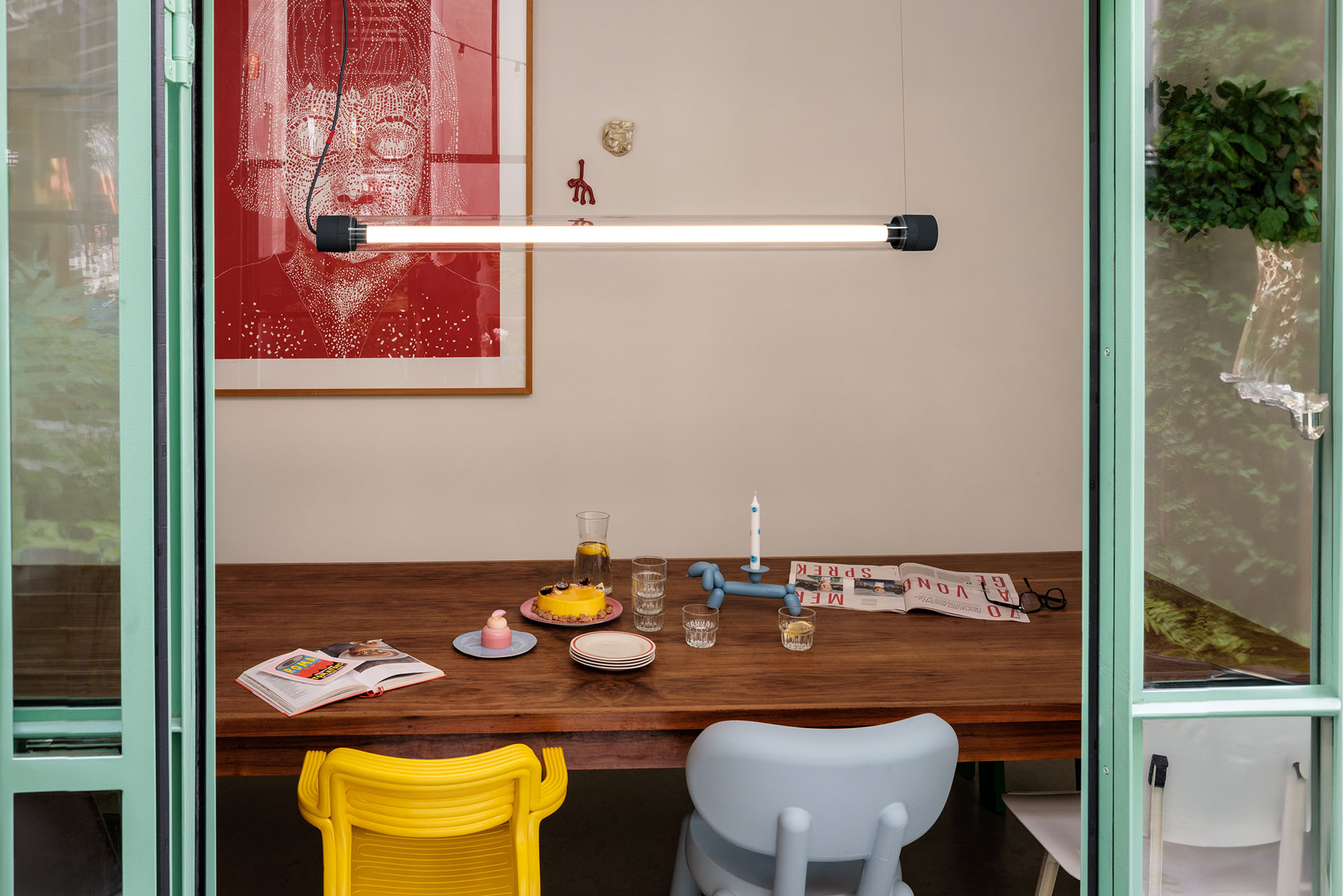 Tjoep: an old-school LED tube light gets a makeover | Fatboy