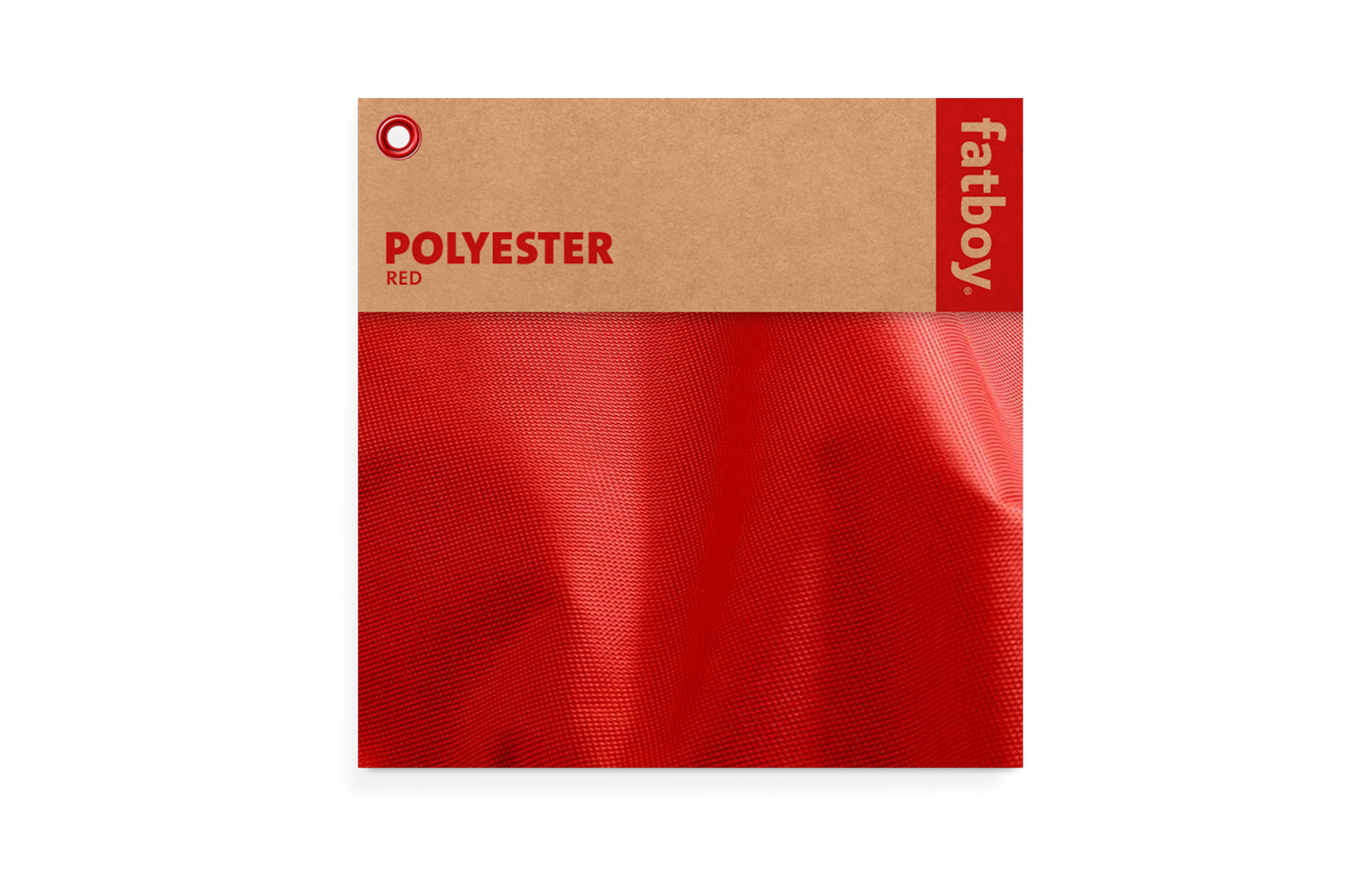 Polyester Color Swatch Red kaufen? Entdecke alle Farben | Fatboy